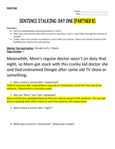 How Do I Use Mentor Sentences in My Classroom? – The Literacy Effect