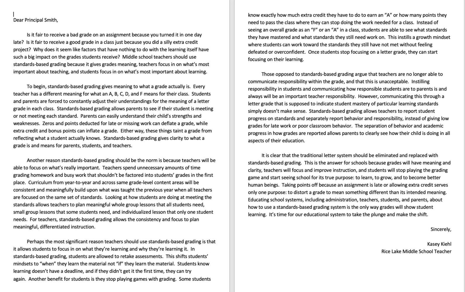 Four New Ideas for Teaching Persuasive Writing to Middle School ...